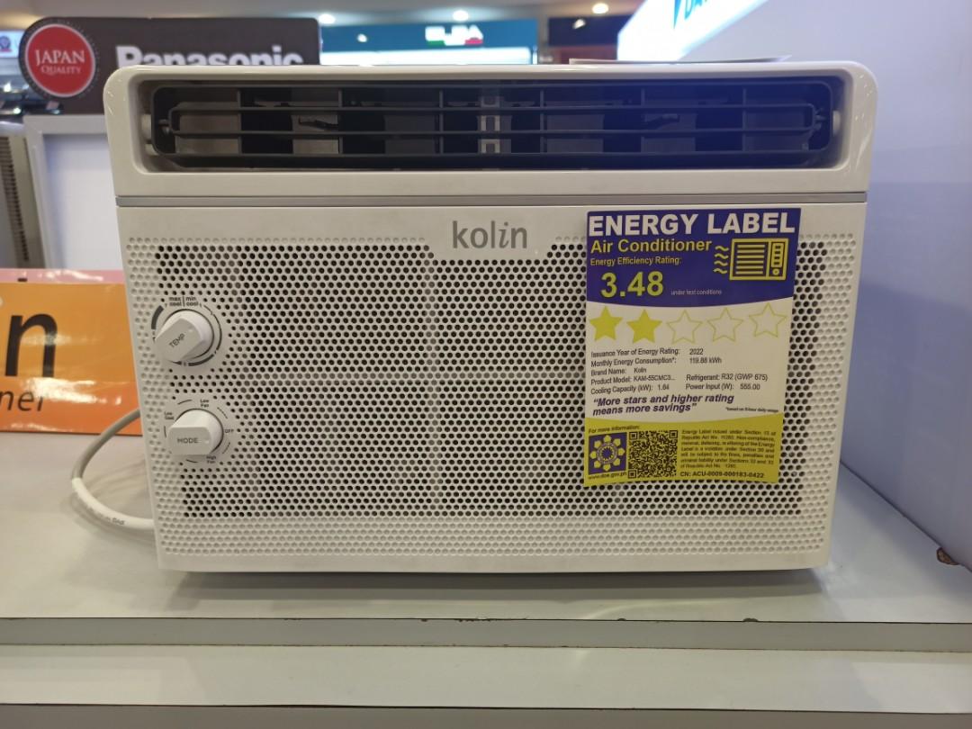 KOLIN COMPACT SERIES WINDOW TYPE, TV & Home Appliances, Air ...
