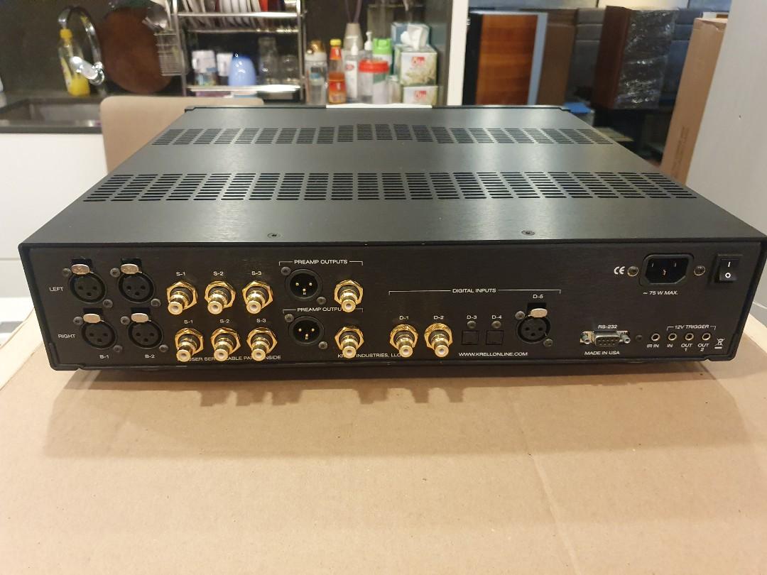 Krell Illusion II preamp, Audio, Soundbars, Speakers & Amplifiers on ...