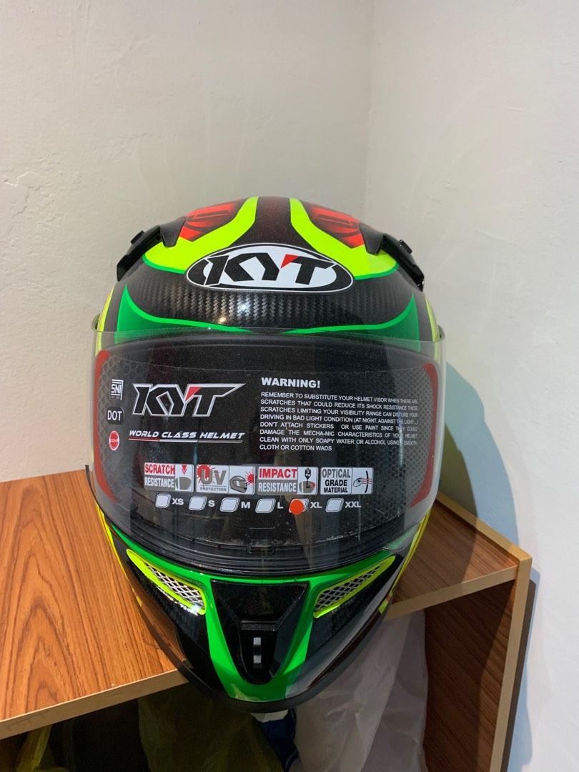 KYT Fullface Helmet, Auto Accessories on Carousell