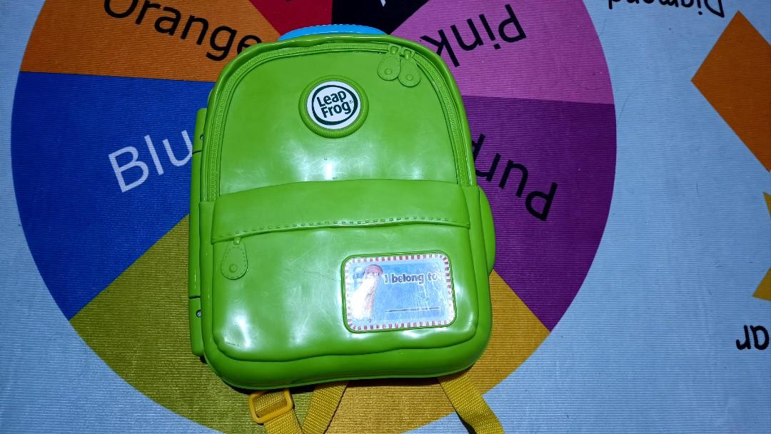 Leapfrog Mr pencil Backpack, Hobbies & Toys, Toys & Games on Carousell