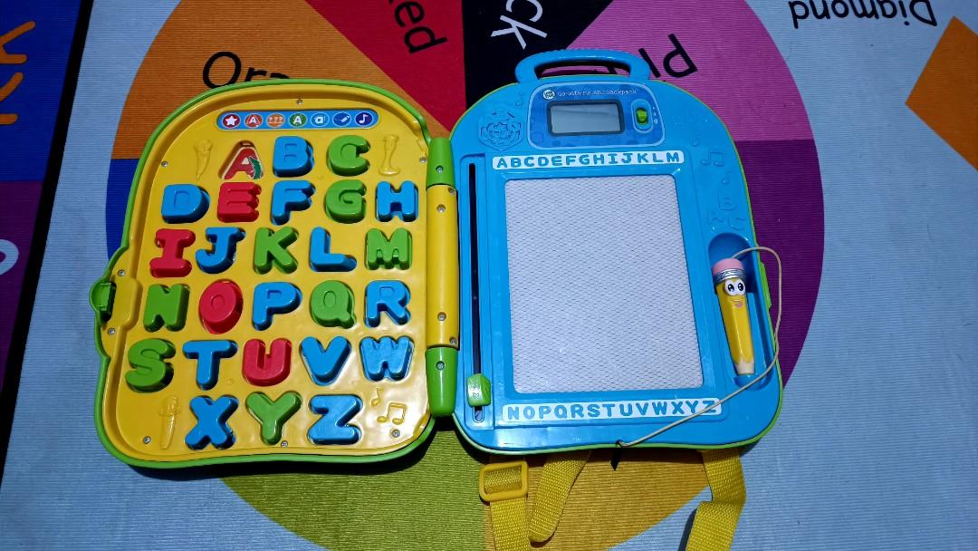 Leapfrog Mr pencil Backpack, Hobbies & Toys, Toys & Games on Carousell