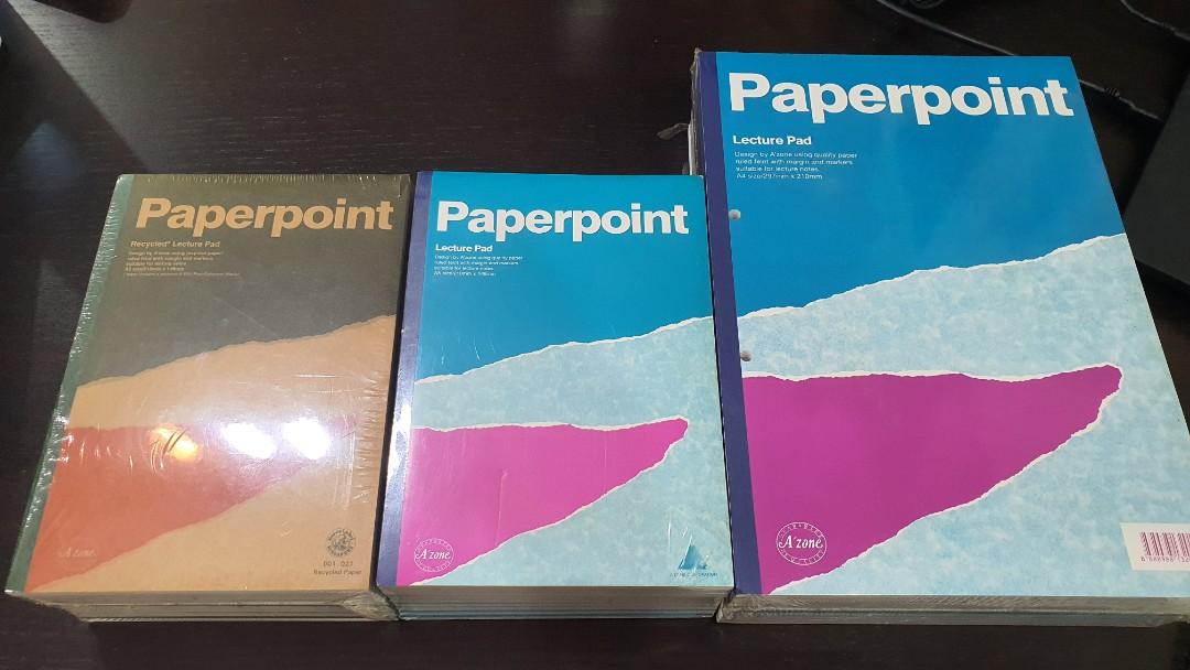 Paperpoint Lecture Pad / Fullscape Paper, Hobbies & Toys, Stationery ...