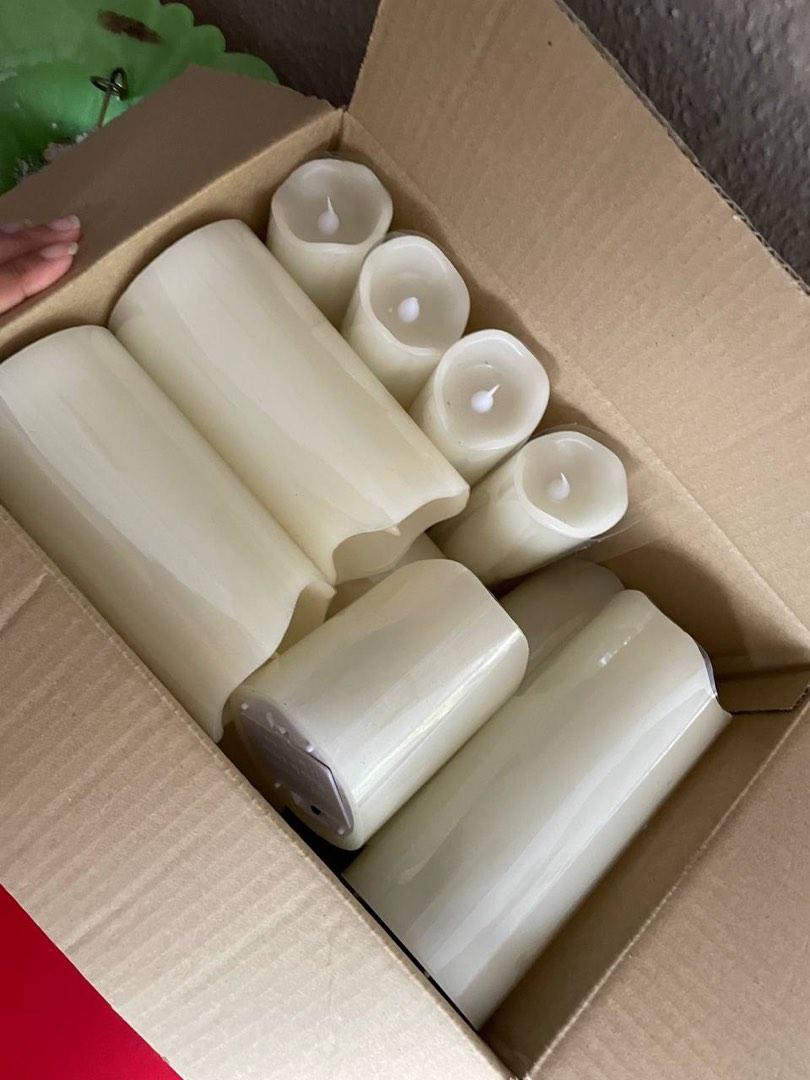 LED BLOCK CANDLES, Furniture & Home Living, Lighting & Fans, Lighting ...
