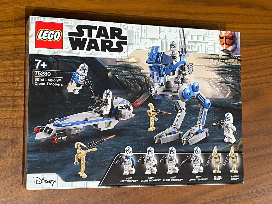 Lego Star Wars 75280 501st Legion Clone Troopers, Hobbies & Toys, Toys ...
