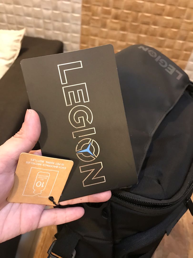 Lenovo legion backpack laptop bag, Computers & Tech, Parts ...