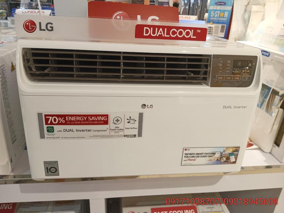 LG Dual Inverter Window Type Aircon, TV & Home Appliances, Air ...