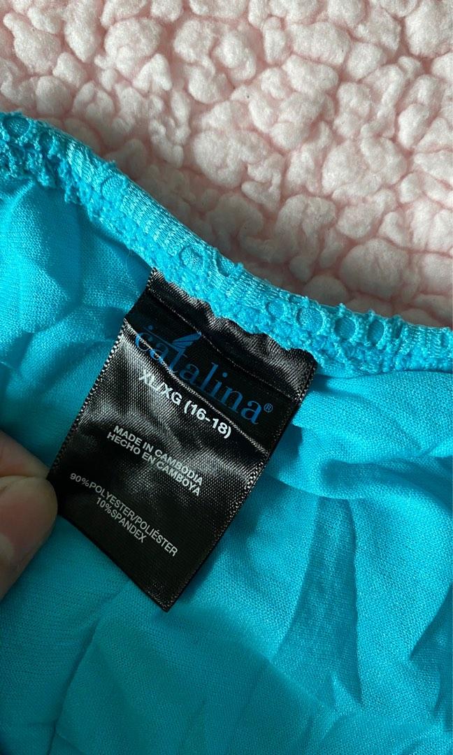 Light Blue One Piece Swimsuit, Women's Fashion, Swimwear, Bikinis ...