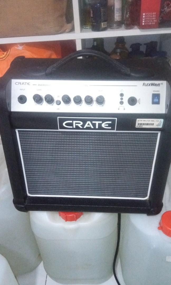 Like New Crate FlexWave15 Amplifier combo practice amp, great looks and ...