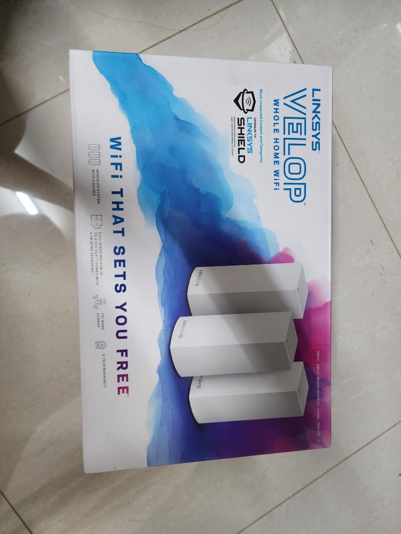 Linksys velop AC6600, Computers & Tech, Parts & Accessories, Networking on Carousell