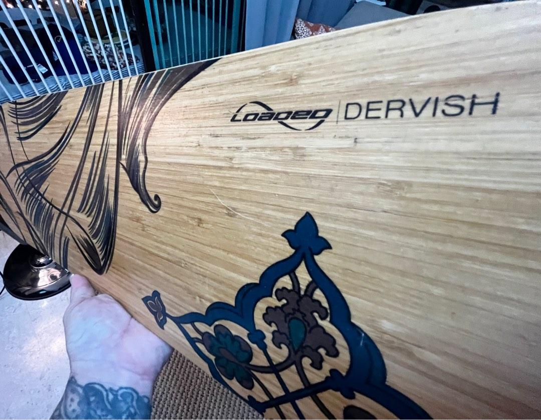 Loaded Dervish Longboard (deck only $200, complete setup with original build trucks, wheels etc ...