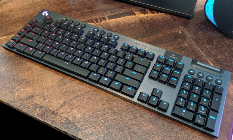 LOGITECH G915 LIGHTSPEED WIRELESS GL CLICKY MECHANICAL RGB KB ...
