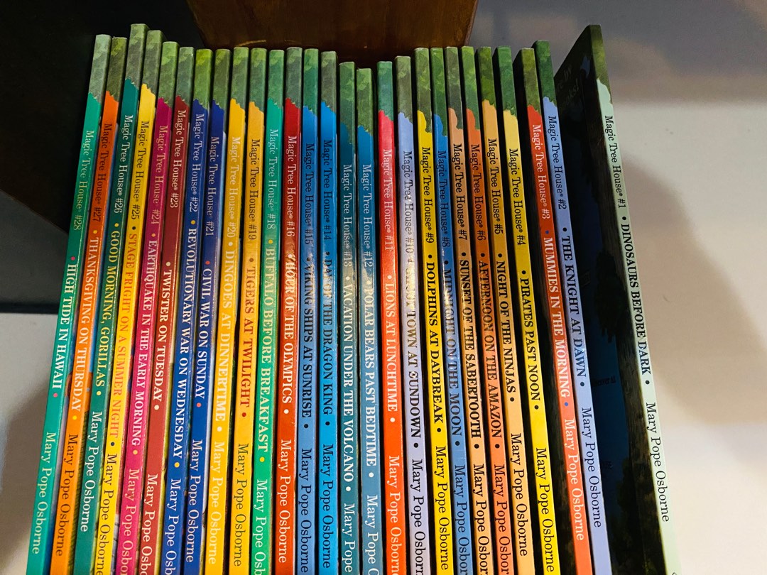 Magic tree house 27 books in total, Hobbies & Toys, Books & Magazines ...