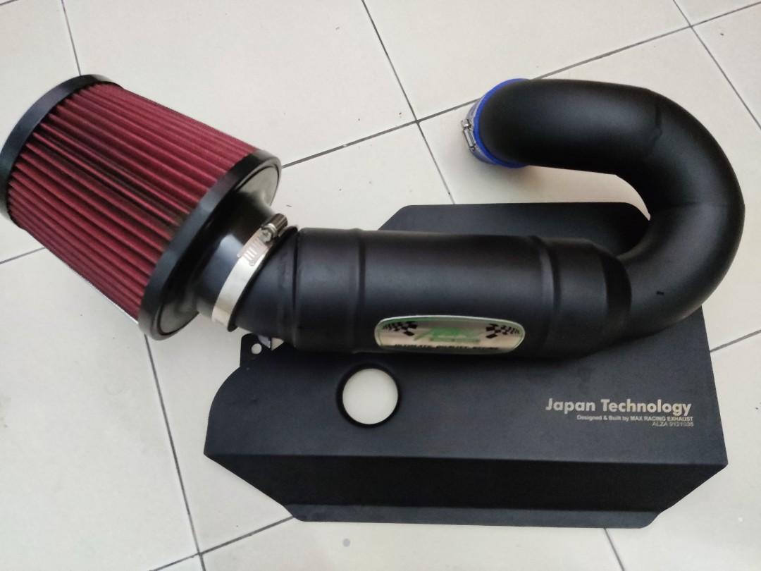 Max racing air intake open pod + k&n air filter, Auto Accessories on ...