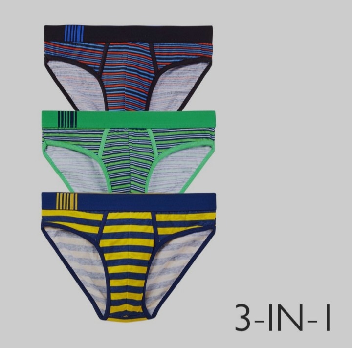 Men's Brief MSE (3in1), Men's Fashion, Bottoms, Underwear on Carousell