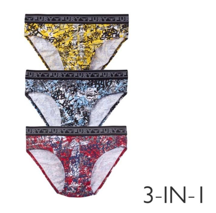 Men's Brief MSE (3in1), Men's Fashion, Bottoms, Underwear on Carousell