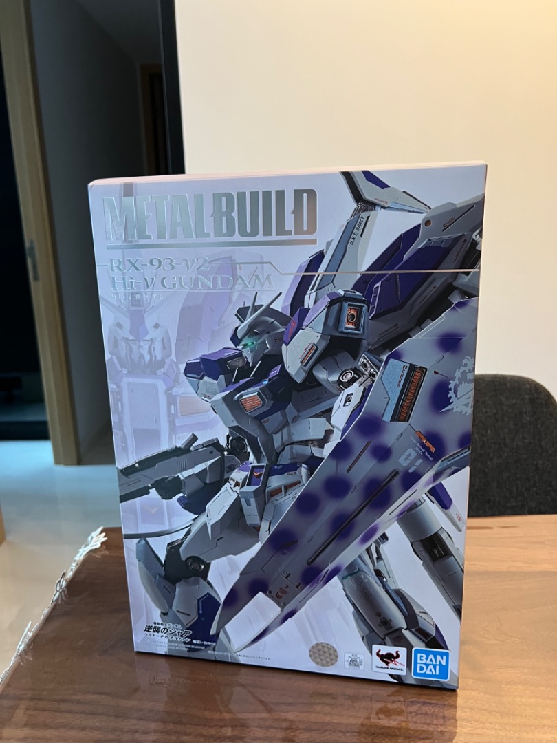 全新日版Metal Build Hi Nu Gundam(最後一盒), 興趣及遊戲, 玩具 & 遊戲類 - Carousell