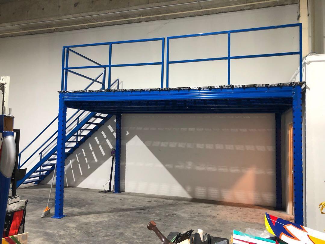 Mezzanine Floor Superblock Modular System Office Space Storage Space ...