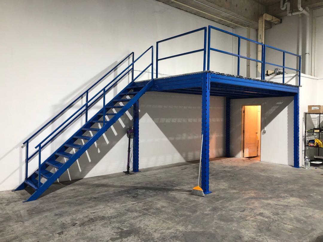 Mezzanine Floor Superblock Modular System Office Space Storage Space ...