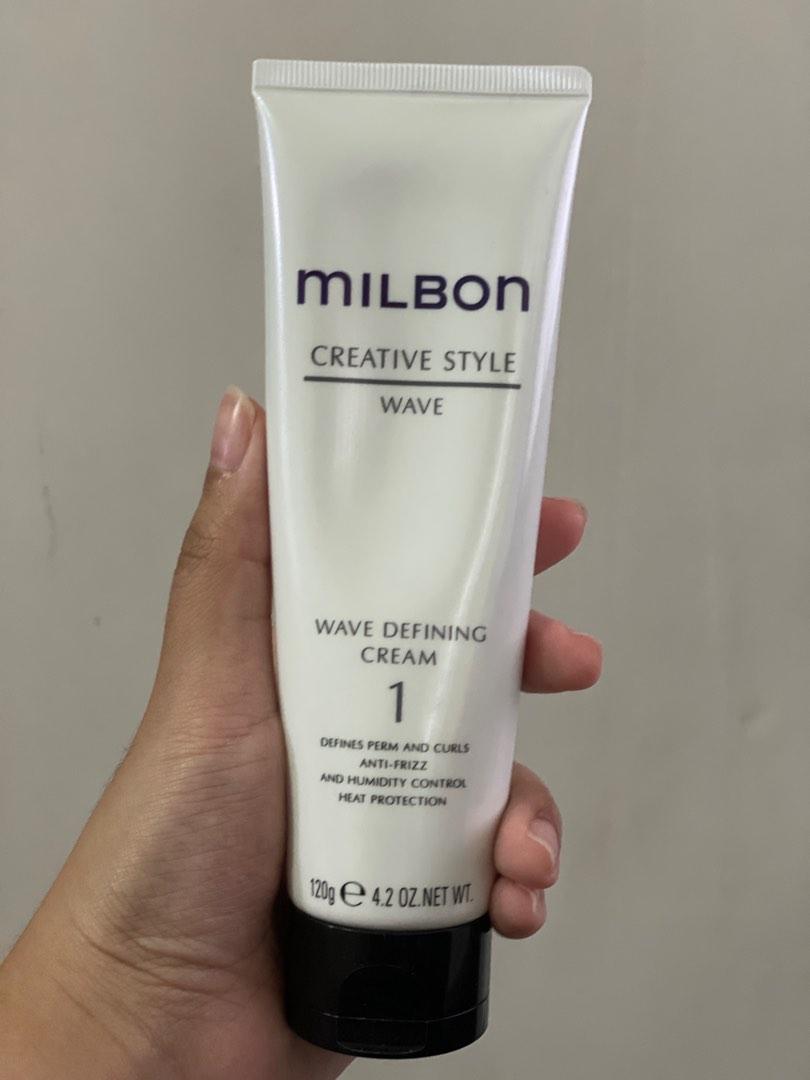 Milbon Wave Defining Cream 1, Beauty & Personal Care, Hair on Carousell