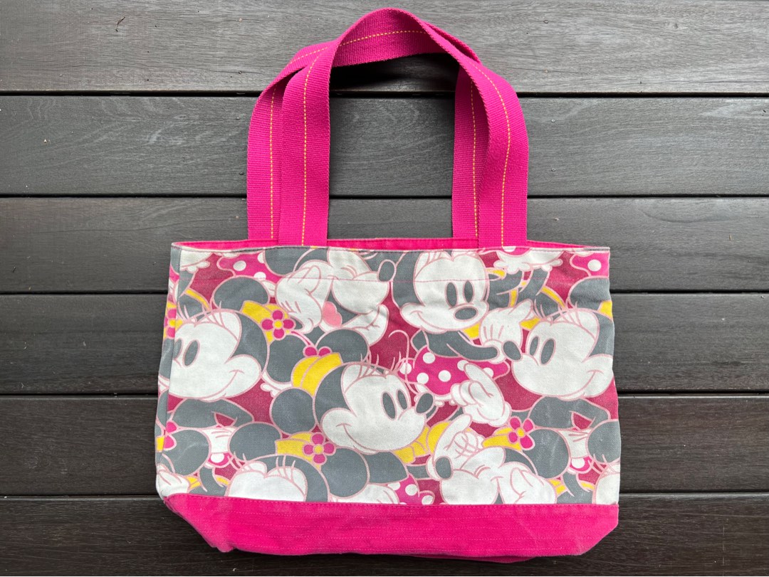 Minnie Mouse tote bag from Disneyland, Women's Fashion, Bags & Wallets ...