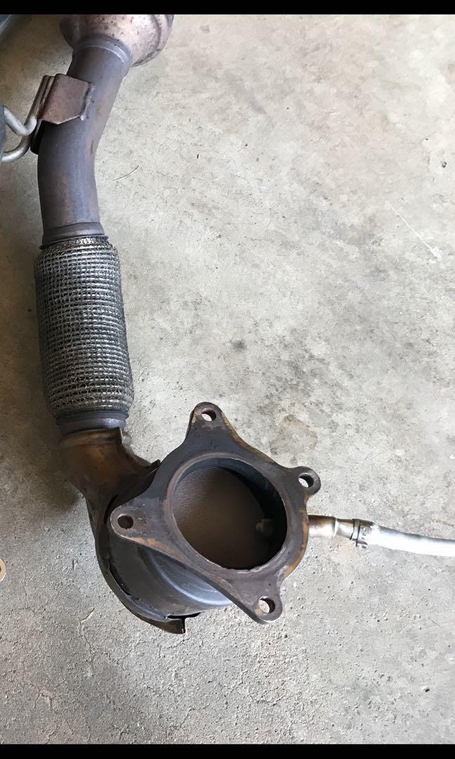 Mk6 Gti stock downpipe, Car Accessories, Accessories on Carousell