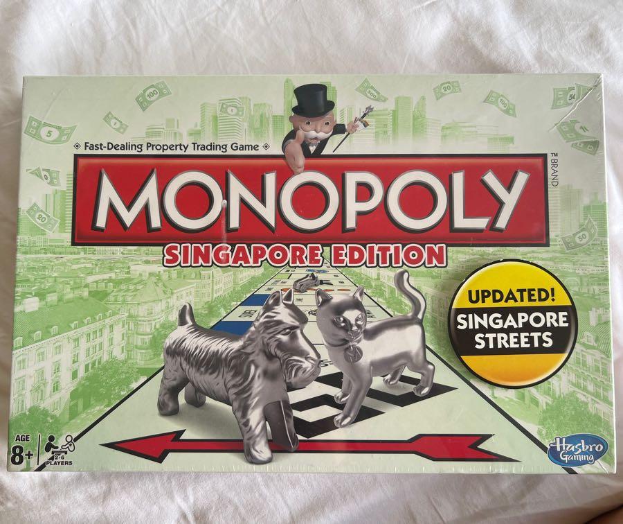 Monopoly board game SG edition (updated), Hobbies & Toys, Toys & Games ...