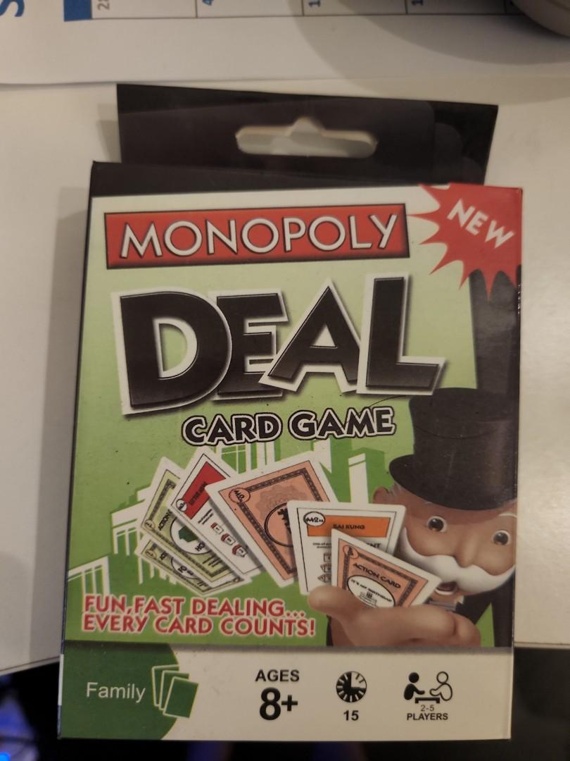 Monopoly Deal Cards, Hobbies & Toys, Toys & Games on Carousell
