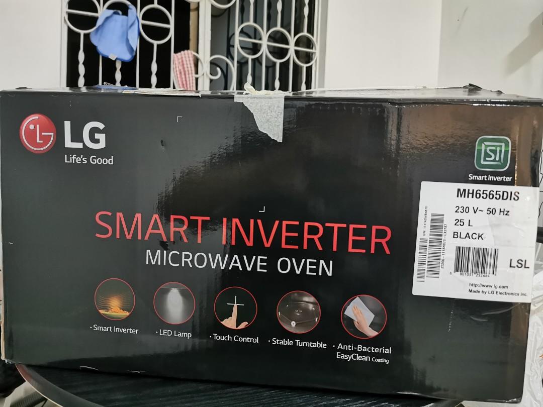 Moving house sales! LG MS2595DIS 25L SMART INVERTER MICROWAVE OVEN!, TV & Home Appliances ...