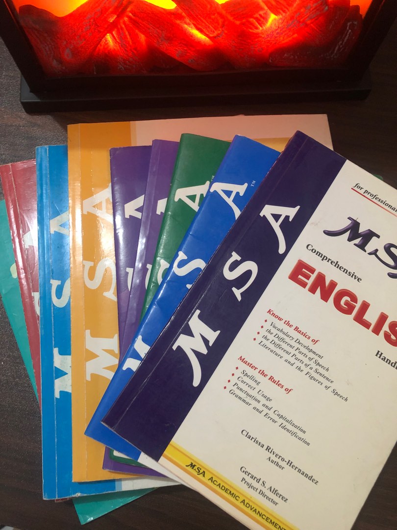 MSA Books, Hobbies & Toys, Books & Magazines, Textbooks on Carousell