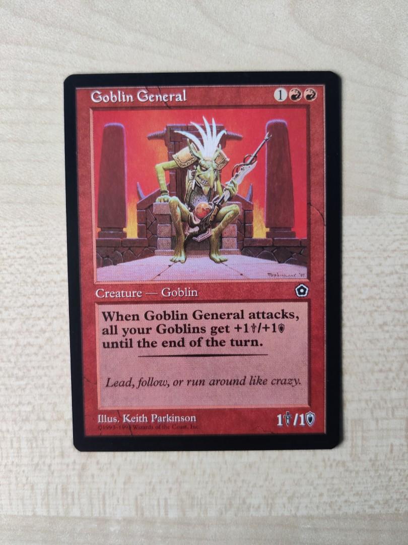 MTG Goblin General Portal 2 NM, Hobbies & Toys, Toys & Games on Carousell