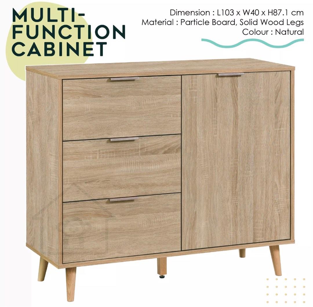 MULTIFUNCTION CABINET / STORAGE CABINET / DRAWER STORAGE / LIVING ROOM ...