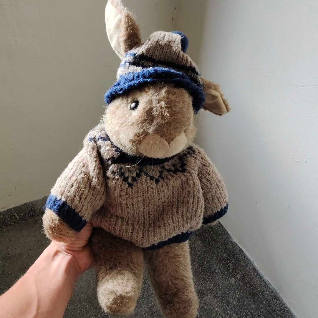 my Little Ann 棕色 玩偶 兔 日本製, 書籍、休閒與玩具, 玩具、公仔、桌遊在旋轉拍賣