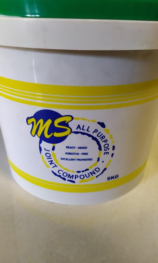 NEW!!! MS All-Purpose Jointing Compound Wall Putty - 5kg tub, Furniture ...