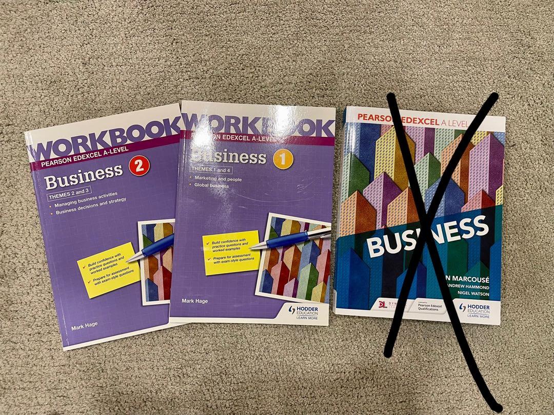 *NEW* Pearson Edexcel A levels Business, Hobbies & Toys, Books ...