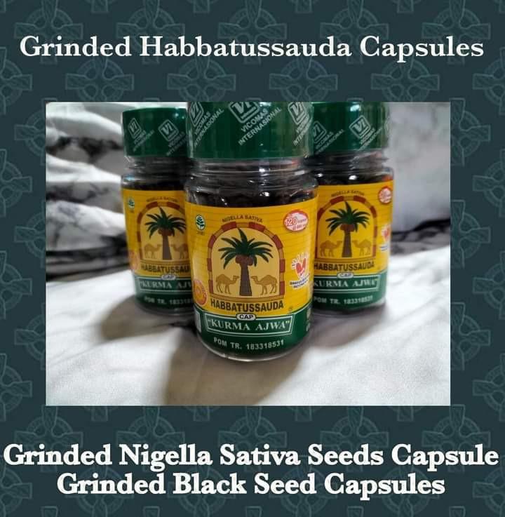 Nigella sativa Habbatussauda black seed Grinded/oil capsules, Health ...