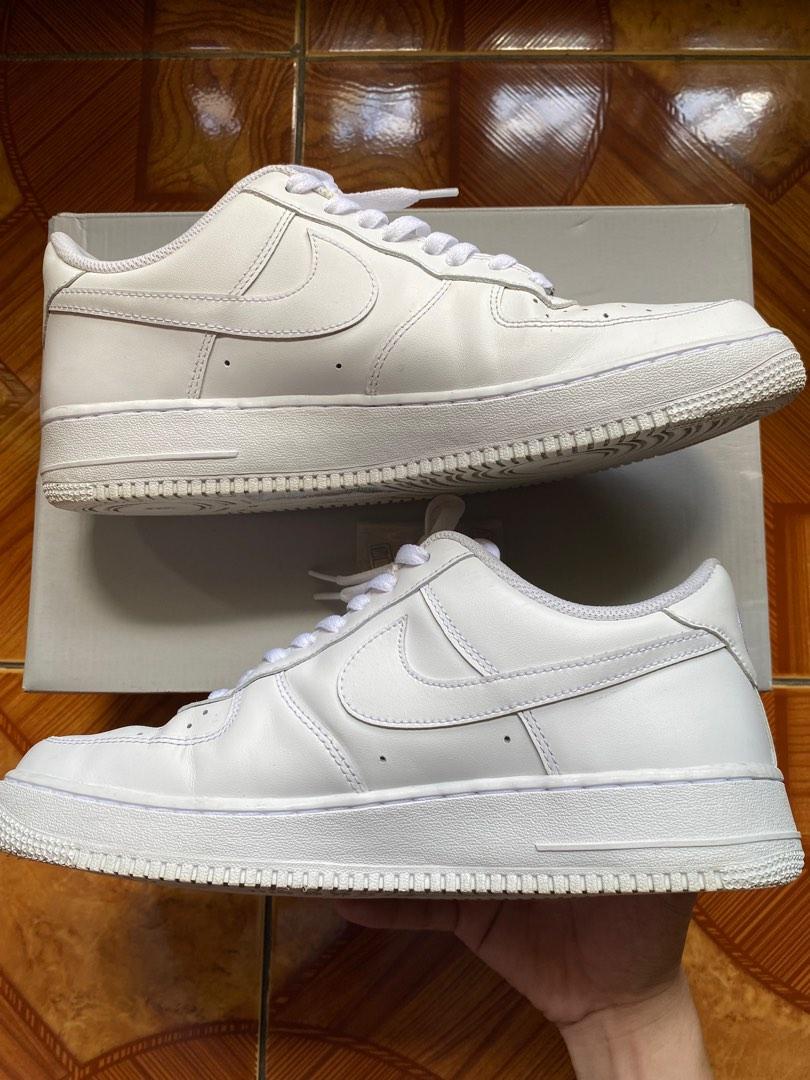 nike AF1 triple white original, Men's Fashion, Footwear, Sneakers on ...