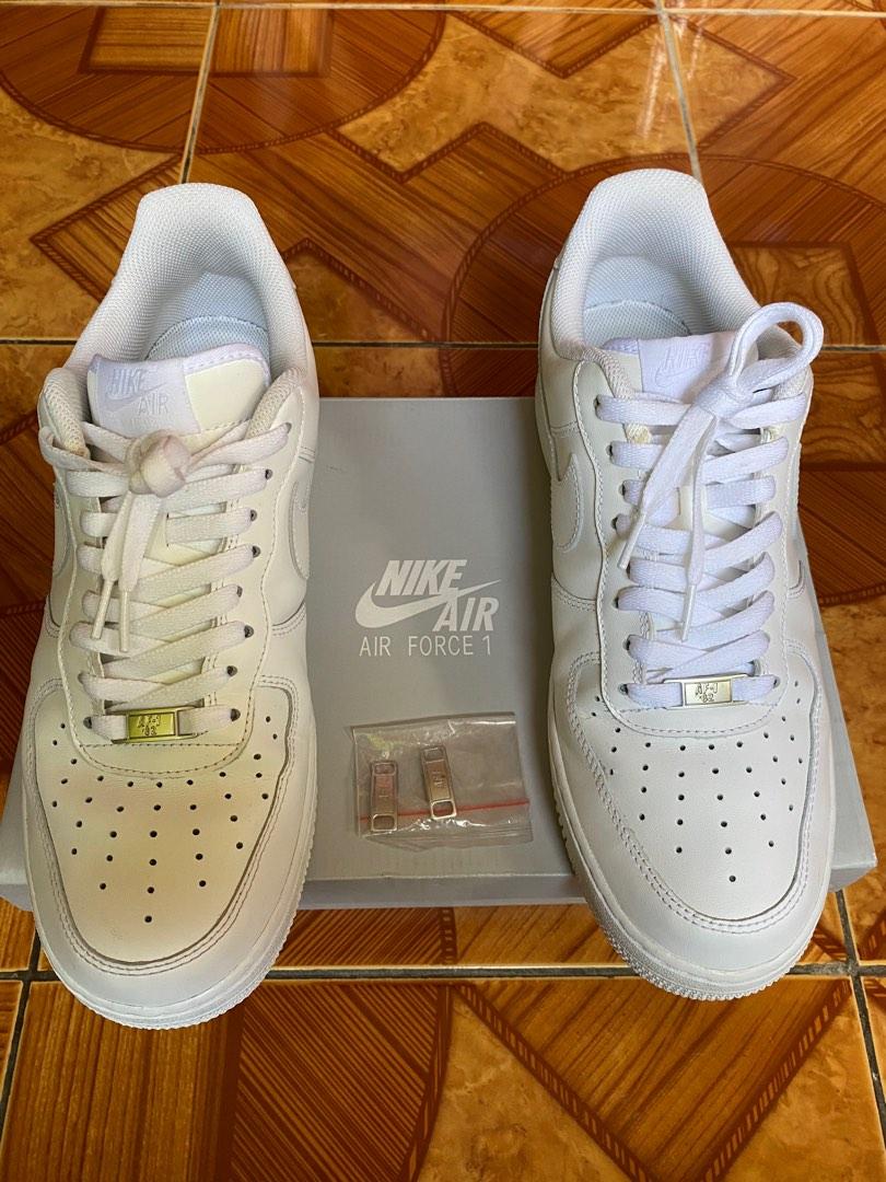 nike AF1 triple white original, Men's Fashion, Footwear, Sneakers on ...