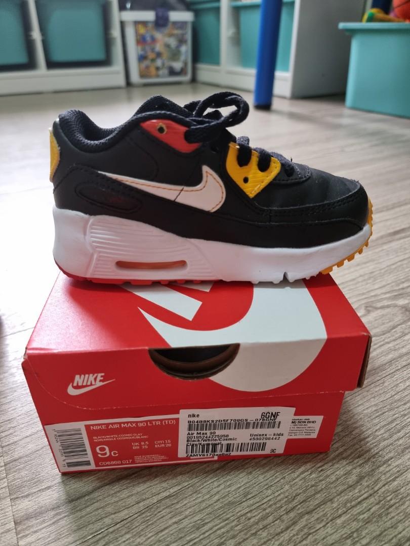 Nike Air Max 90 LTR kids 9C, Bayi & Anak, Baju Anak Laki-laki, 4 hingga ...