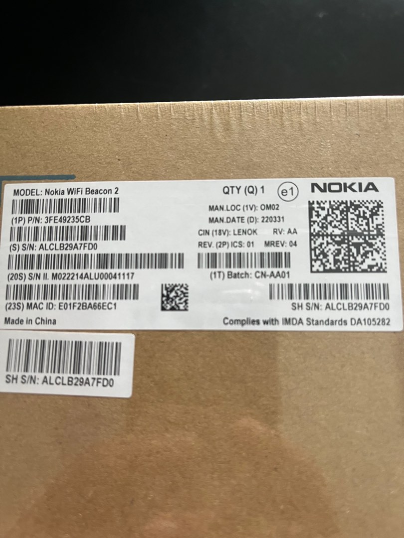 Nokia router, Computers & Tech, Parts & Accessories, Networking on ...