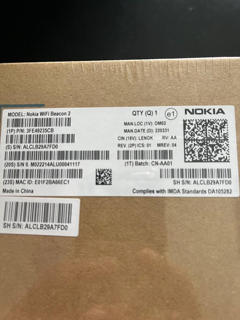 Nokia router, Computers & Tech, Parts & Accessories, Networking on ...