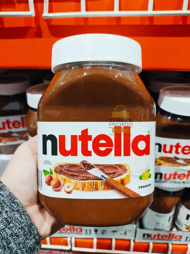 Nutella Hazelnut Spread with Cocoa 900 g, Food & Drinks, Packaged ...