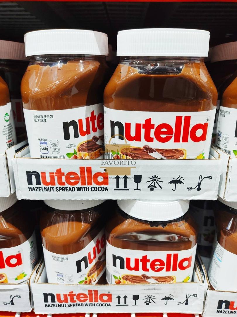 Nutella Hazelnut Spread with Cocoa 900 g, Food & Drinks, Packaged ...