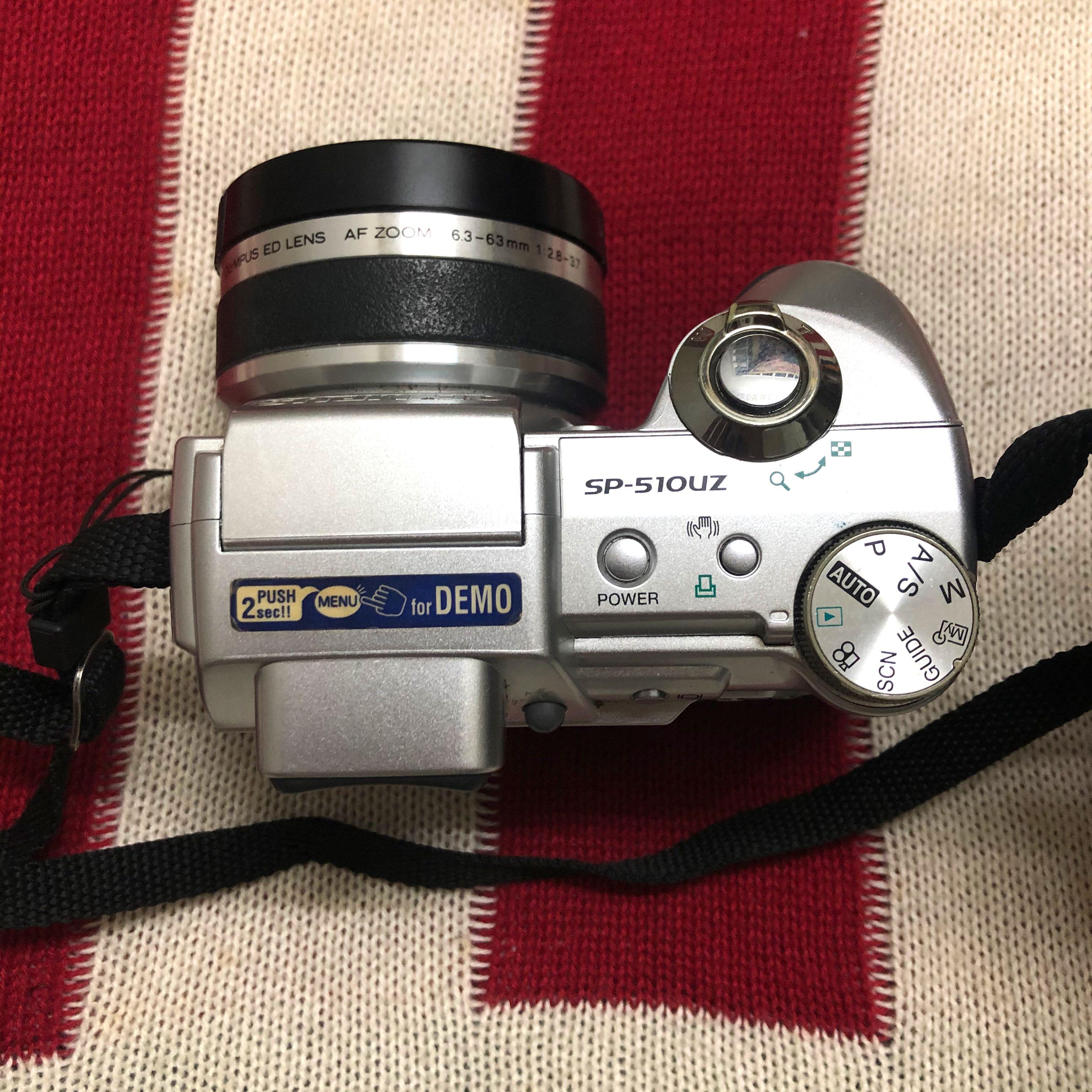 Olympus SP-510 uz Vintage Digital Camera, Photography, Cameras on Carousell
