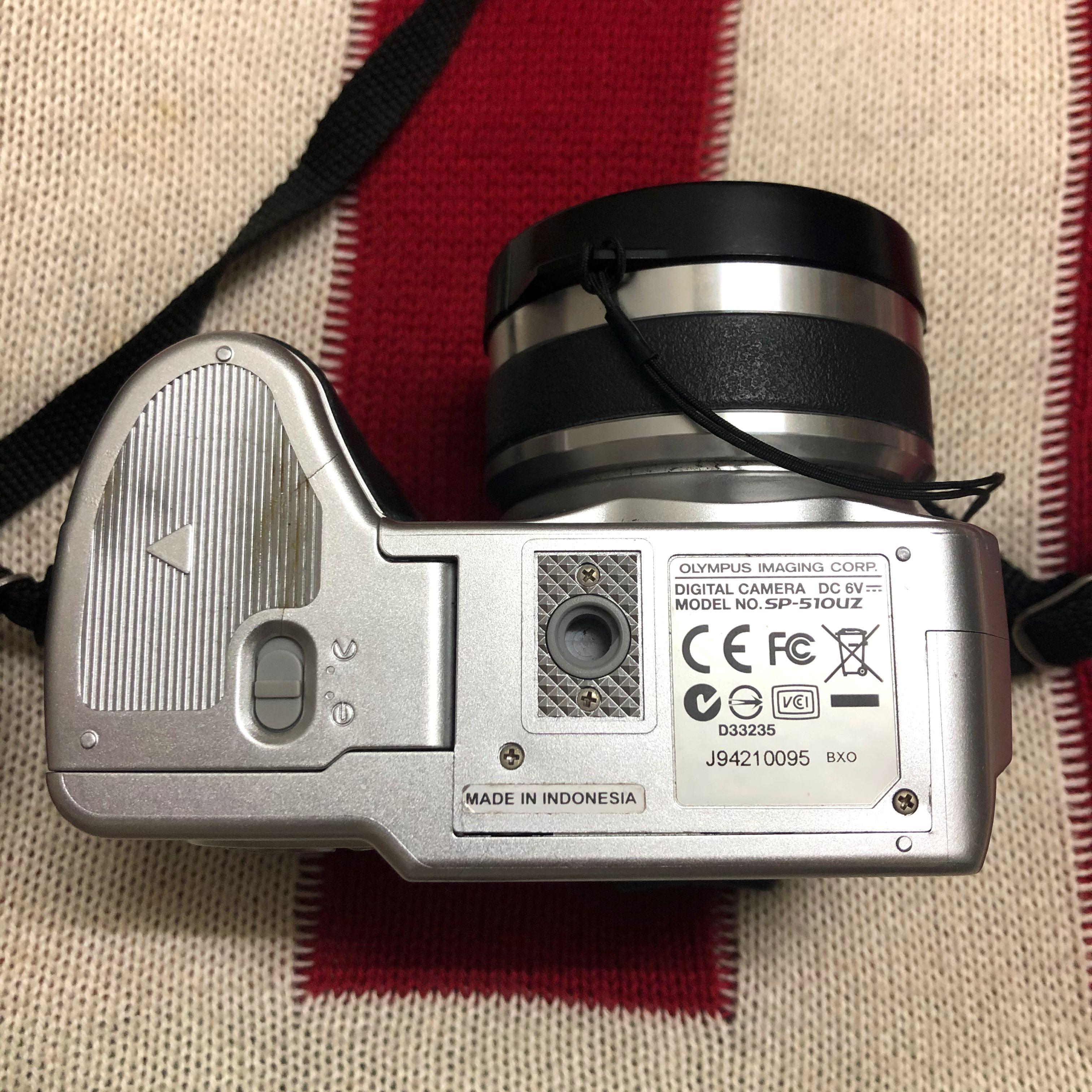 Olympus SP-510 uz Vintage Digital Camera, Photography, Cameras on Carousell