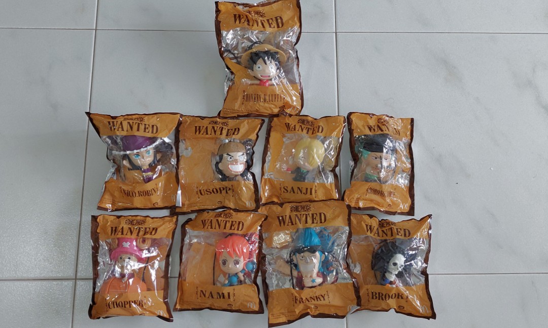 One Piece Macdonald Set c/w Packaging, Hobbies & Toys, Memorabilia ...