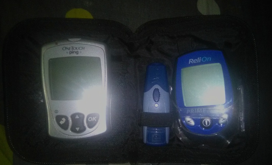 ONE TOUCH & Reli On PRIME blood glucose meter /, Health & Nutrition ...