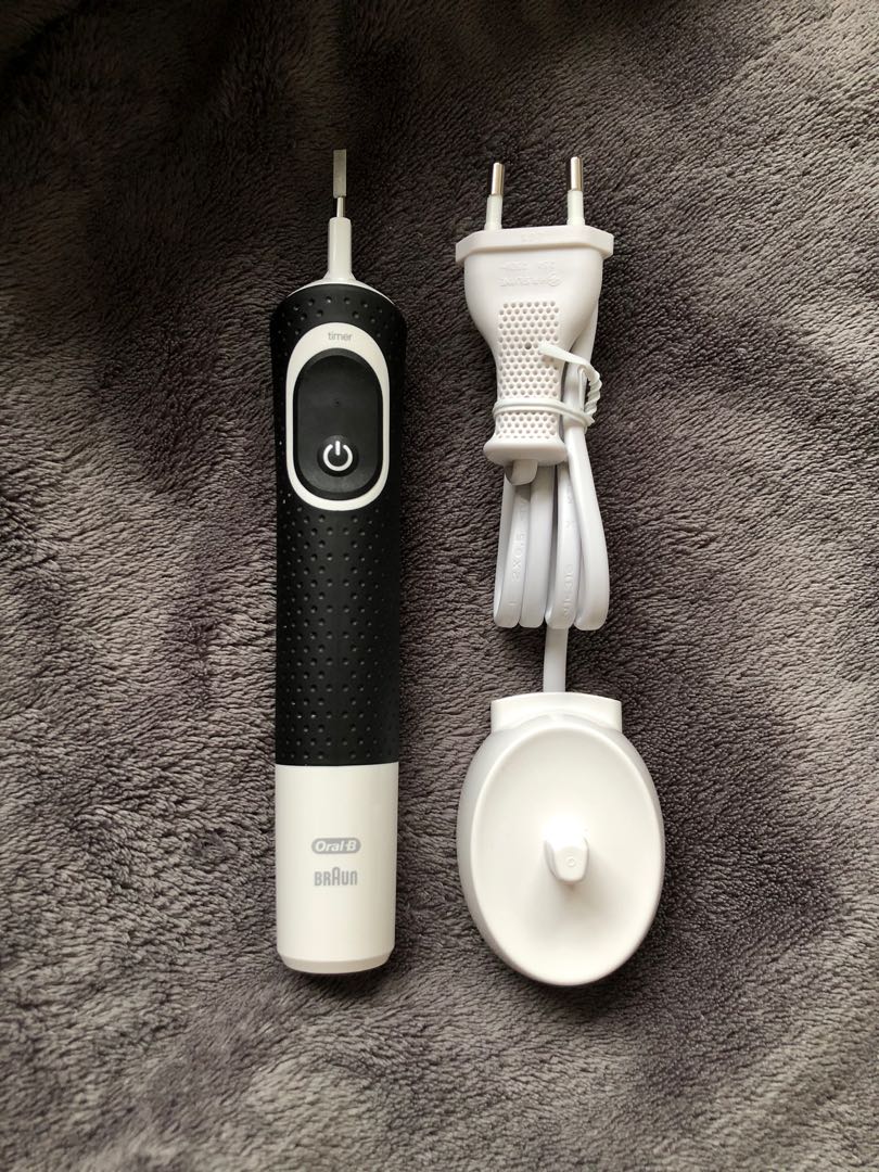 Oral B Braun electric toothbrush - PRO 100 Black, Beauty & Personal ...