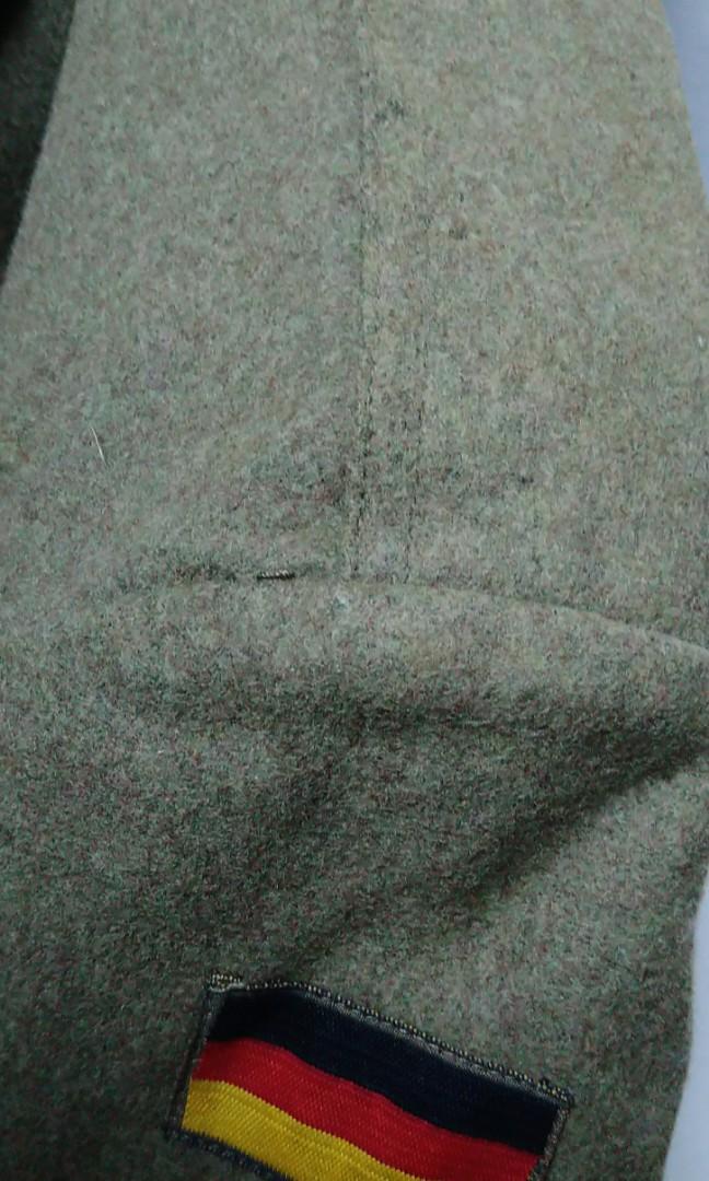 Original 1960's West Germany Army wool Jacket, 男裝, 外套及戶外衣服 - Carousell