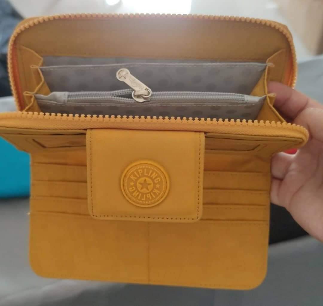 ORIGINAL KIPLING LEATHER WALLET, Women's Fashion, Bags & Wallets ...
