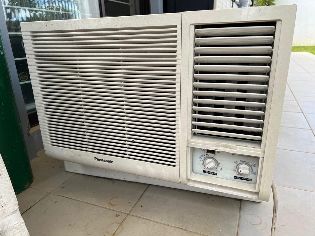 Panasonic 2.5hp window type, TV & Home Appliances, Air Conditioning and ...